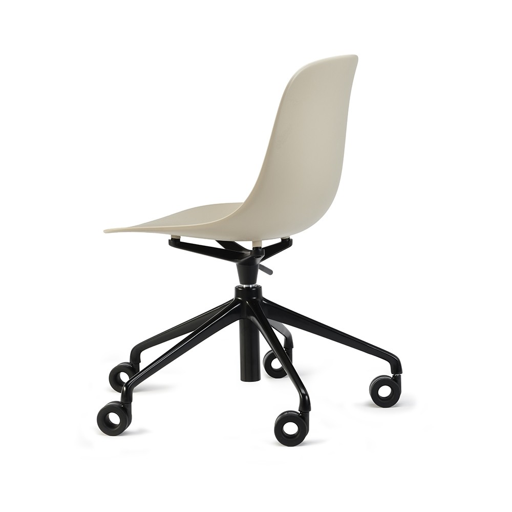 Chaise pivotante à hauteur réglable 5 pieds sur roulettes - Pure Loop ...